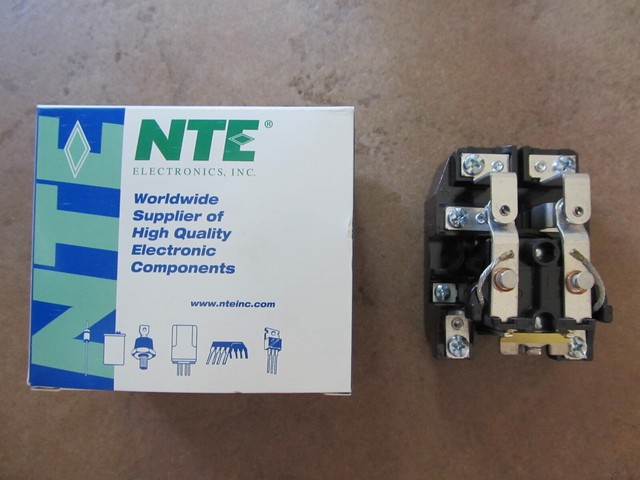 NTE Electronics R04-11a30-12 Series R4 General Purpose MultiContact AC ...