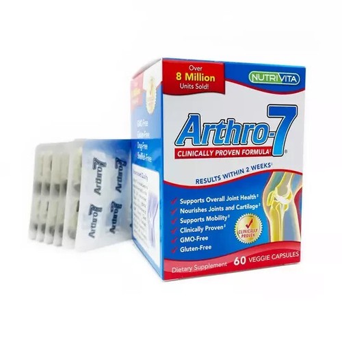 Arthro-7 Healthy Joint Support 60 Capsules –2 Bottles – Joint Health ...