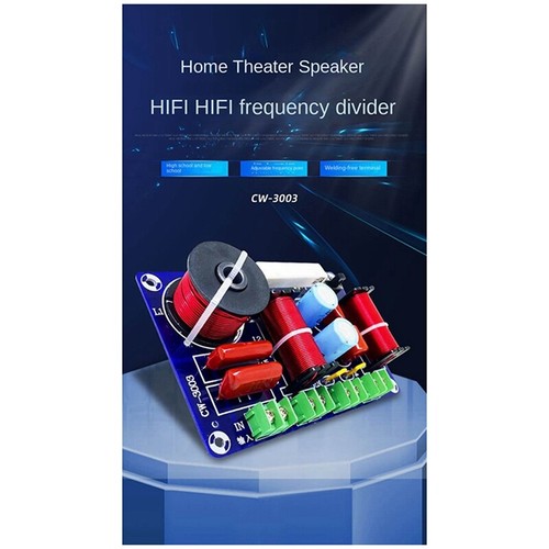 1 PCS High Middle Low 3-Way Audio Divider Hifi High Fidelity Divider ...