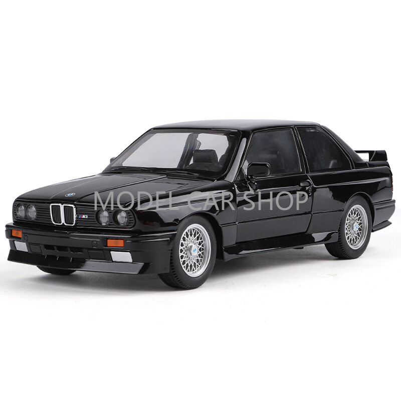 1:24 Diecast Vehicle for BMW M3 E30 Classic Car Model Car Toy Sound ...