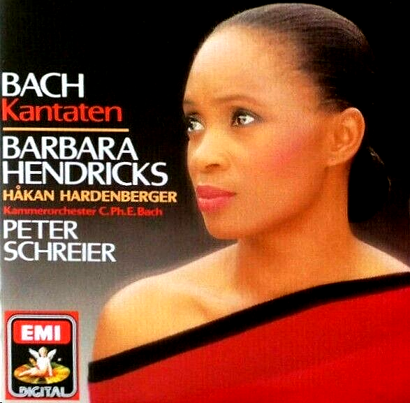 Bach Kantaten Cantatas BARBARA HENDRICKS PETER SCHREIER Original EMI ...