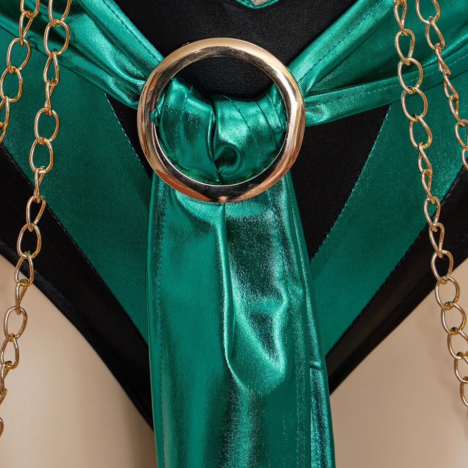 Jade Cosplay Costumes Ninja Uniform Game Mortal Kombat Role Play ...