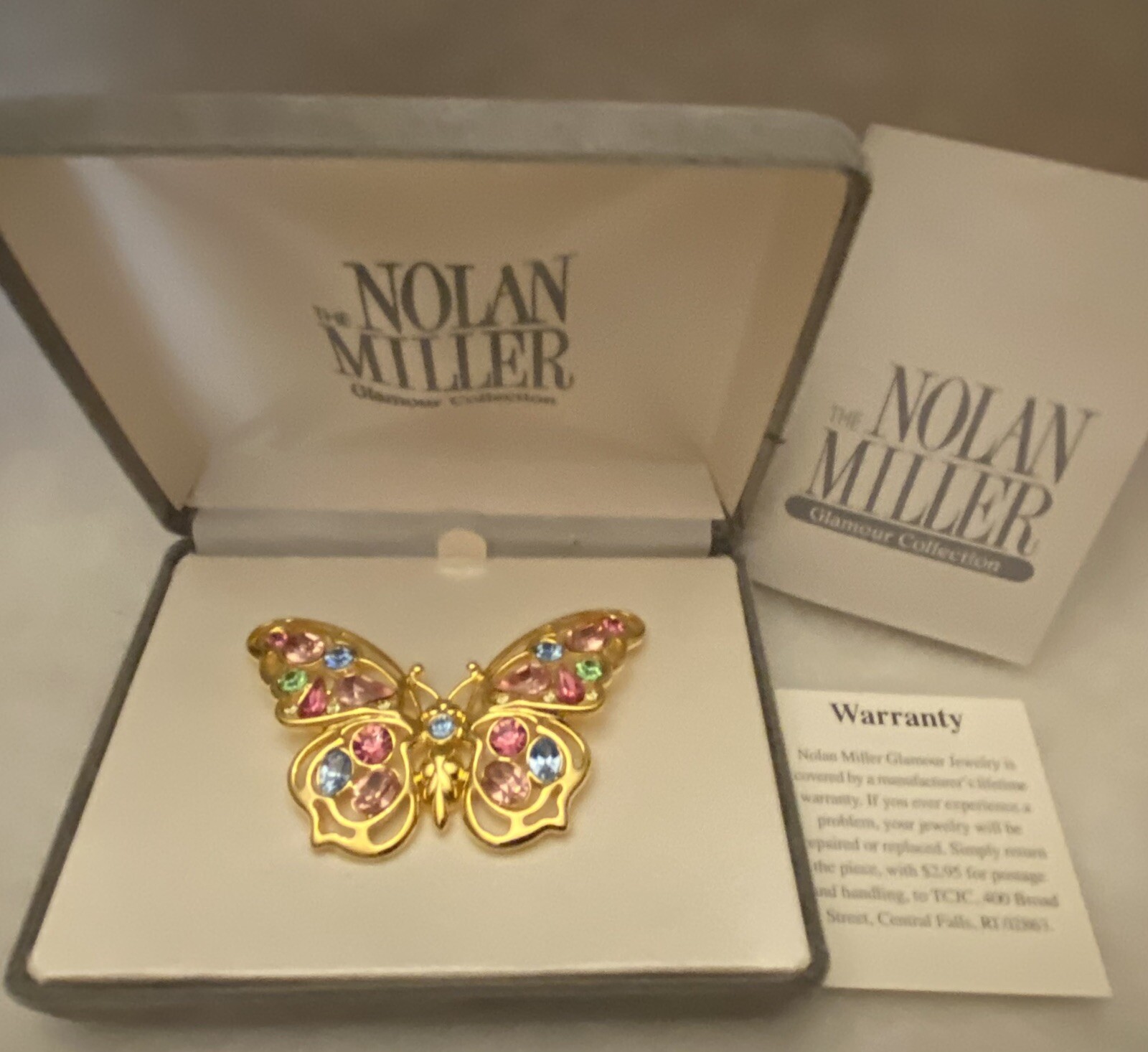 Vintage Signed Original NOLAN MILLER Large Crystal Op… - Gem