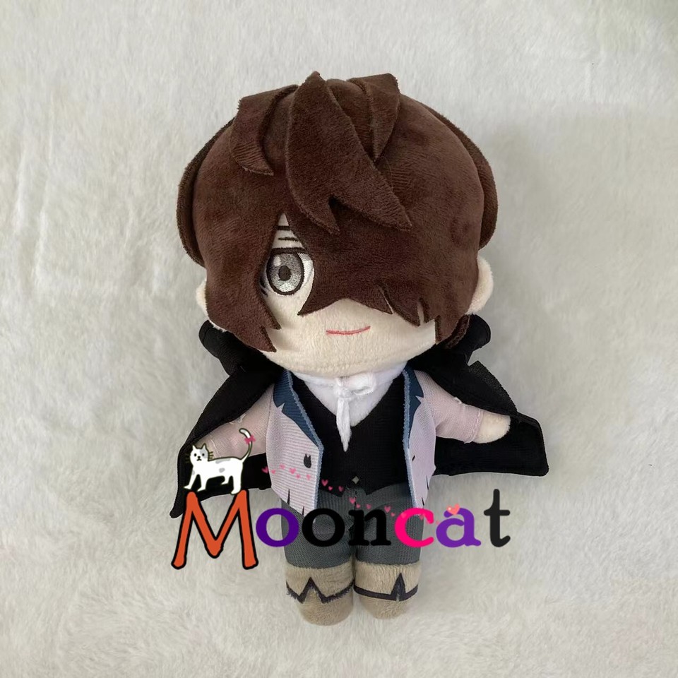 8'' Bungo Stray Dogs Allan Poe Plush Doll Stuffed Toys Anime Plushie ...