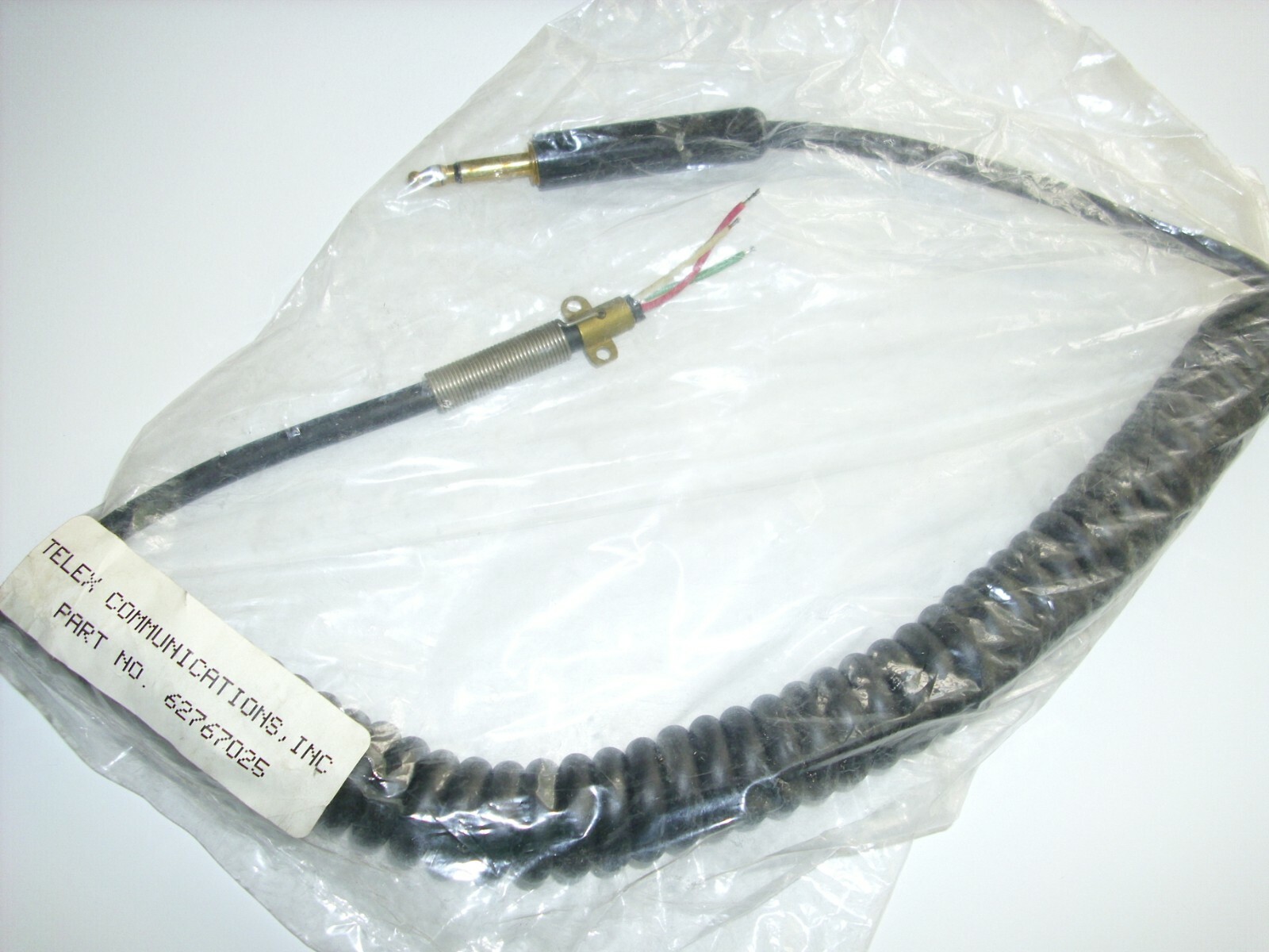 Telex Mic Replacement Cable with M642/5-1 Connector 62767-025 | eBay