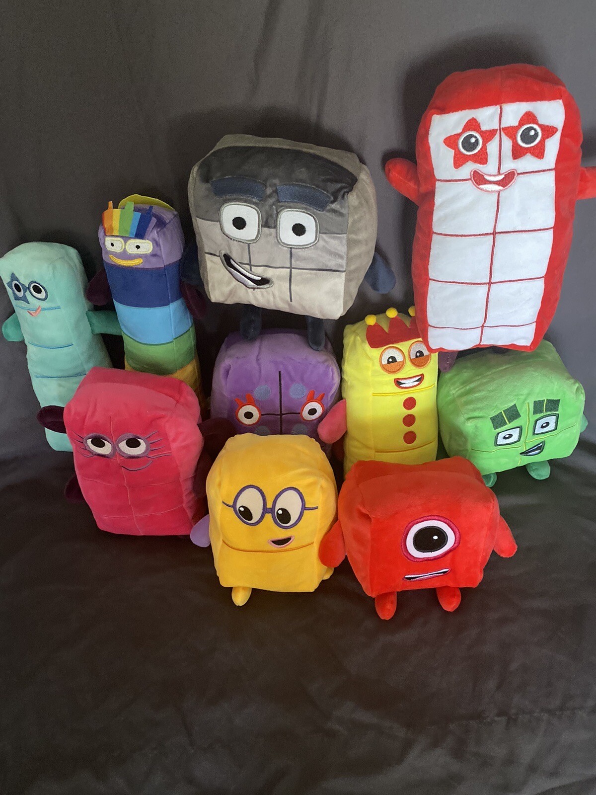 Bundle Of 10 Pieces Numberblocks PlushiyToy Number Blocks USA Seller | eBay