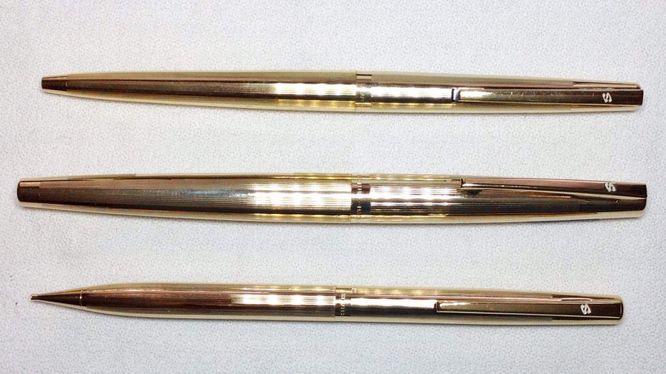 Sheaffer Stylist Imperial 3 Piece Set In Box New Unused Product X-Fine ...