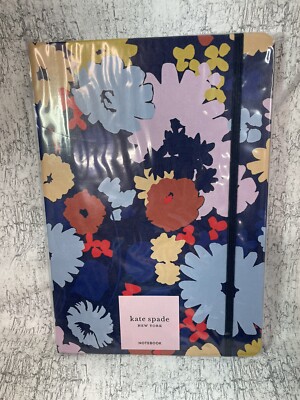 Kate Spade Swing Flora Take Note X-Large Notebook, 10"x7", 168 lined ...