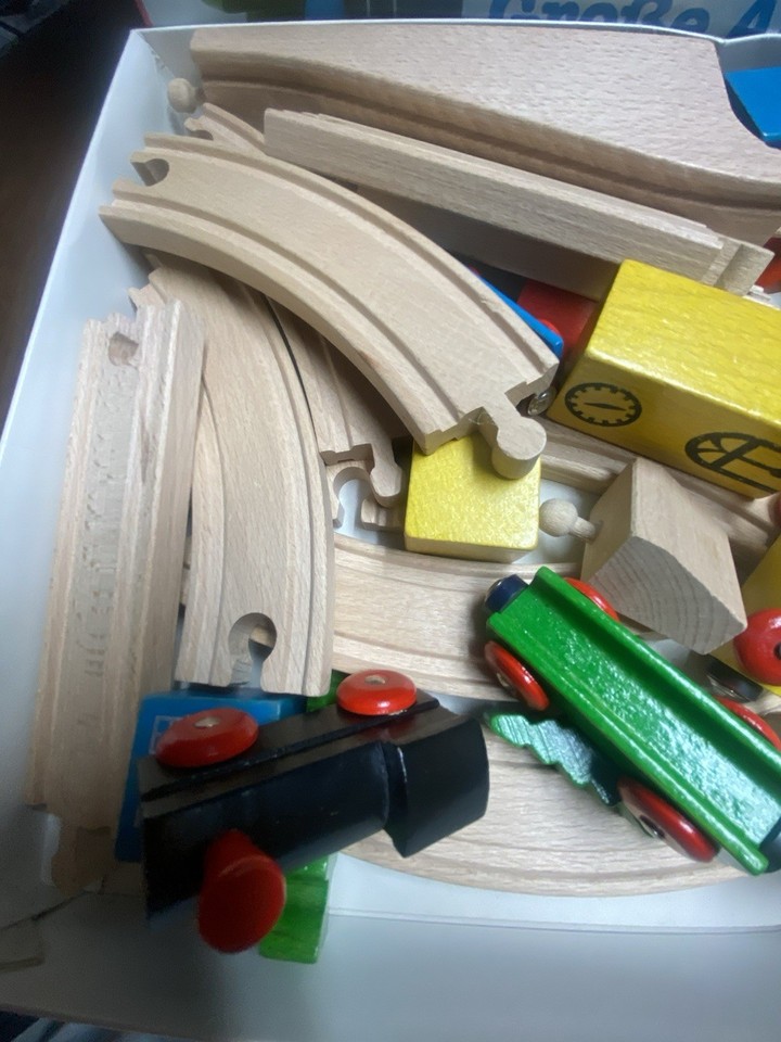 Grobe Achterbahn Block Set With Box 2044 | eBay