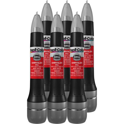 Duplicolor ACC0419 (6-Pack), Scratch Fix Pen Chrysler PR4, Poppy Red ...