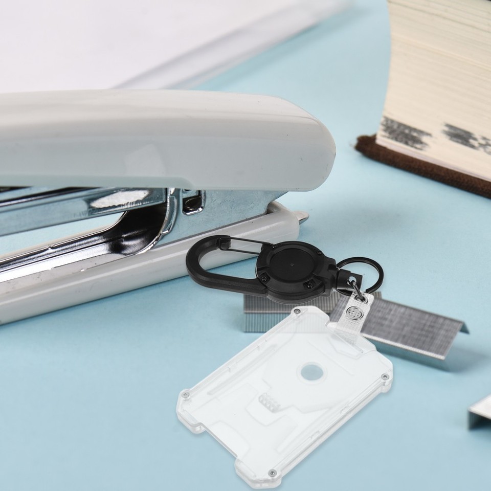 1 Set Name Badge Holder ID Card Holder Hard Name Badge Holder Id Badge ...