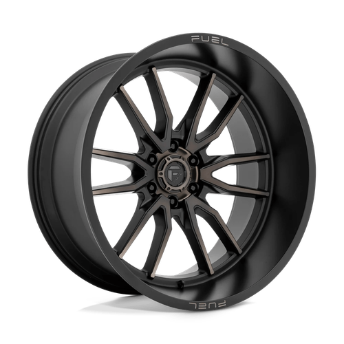 Fuel Off-Road D762 Clash 24X12 -44 Black Dark Tint Wheel 6X139.7 6X5.5 ...