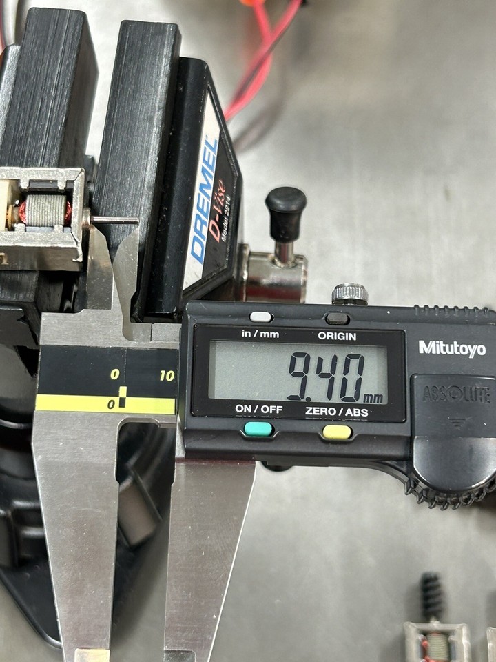 QTY 1 MABUCHI HO GAUGE 020 MOTOR WITH WORM SQUARE 9-12 VDC WITH WORM ...