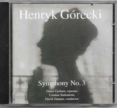 Henryk Gorecki Symphony No. 3 CD David Zinman | eBay Australia