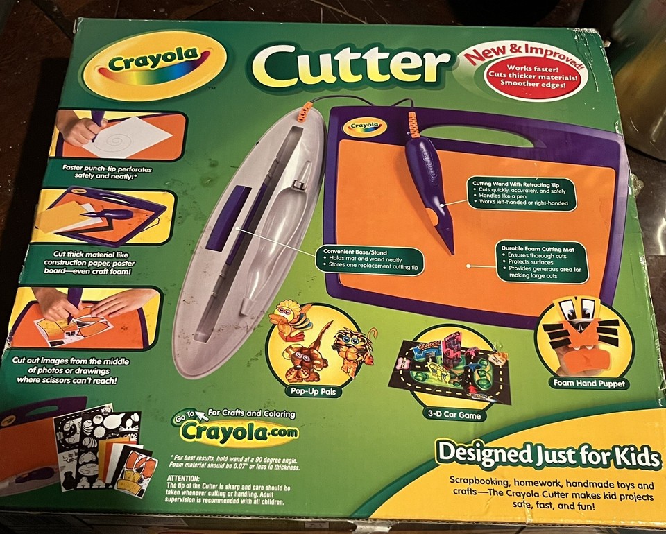Crayola Cutter Kit NEW IN BOX CUTS WHERE SCISSORS CANT 248900 | eBay