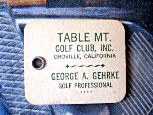 vtg - PGA Golf Bag Tag - TABLE MOUNTAIN GOLF CLUB gc - Member ...