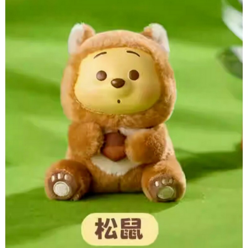 Miniso Winnie The Pooh Plush Vinyl Confirmed Blind Box Figure Toys Gift ...