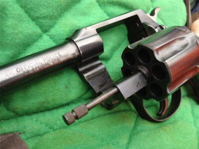 POLICE ISSUED REVOLVER GLOSSY POSTER PICTURE PHOTO official handgun gun ...