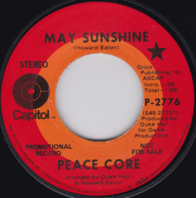 Peace Core (2) - May Sunshine / What We Needed To Win (7", Promo) | eBay