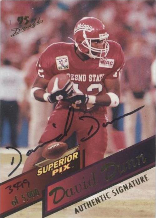 1995 Superior Pix - David Dunn #55 Autographs /5000 (AU, RC) for sale ...