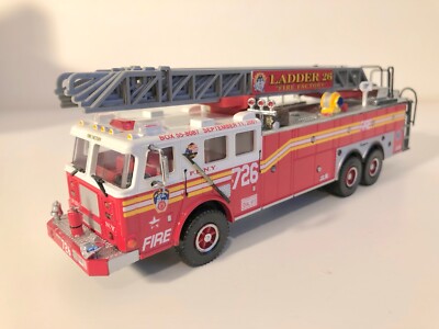 Custom Code 3 Kitbash 1/64 FDNY L26 Post 9/11 Ready Reserve 726 | eBay
