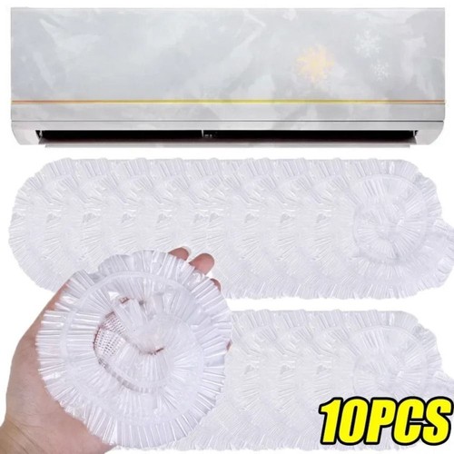 10Pcs Cleaning Fan Dust Cover Wall Mounted Elastic Wrap Air ...