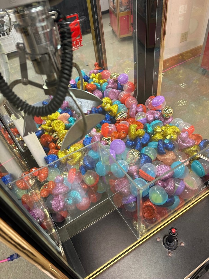 Smart Industries Candy Crane (claw) machine loaded with prizes included ...