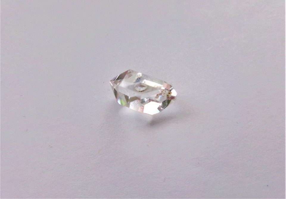 RARE HERKIMER DIAMOND Tiny QUARTZ Double Terminated CRYSTAL *USA* | eBay