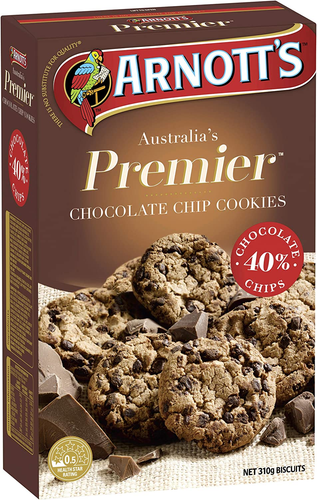 Arnott's-Premier Chocolate Chip Cookies 310-Grams-Au | eBay Australia