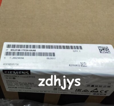 Siemens 6SL3130-1TE24-0AA0 6SL3 130-1TE24-0AA0 SINAMICS S120 BASIC LINE ...