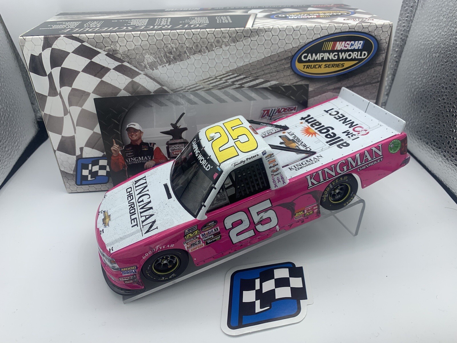 Timothy Peters Chevrolet #25 2018 Talladega Win 1/24 | eBay