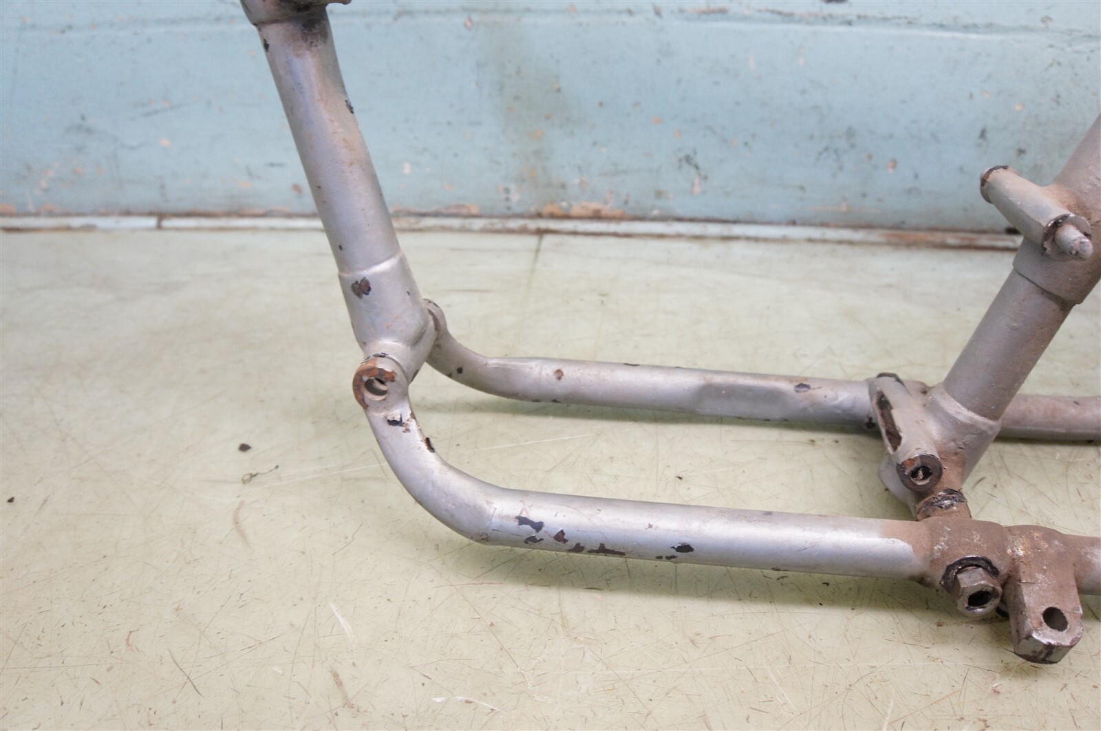 1951 Triumph T100 5T T100C Tiger Alloy Pre unit Rigid *2649A Frame Wow ...