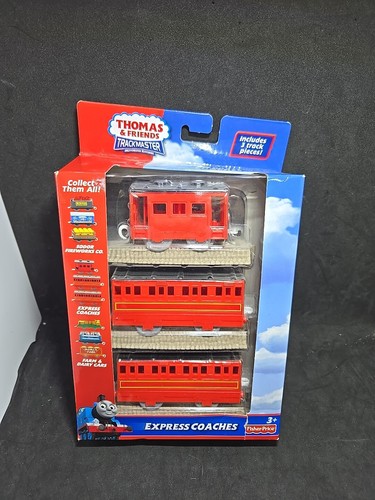 Fisher Price Thomas & Friends Train TrackMaster Red Express Coaches ...
