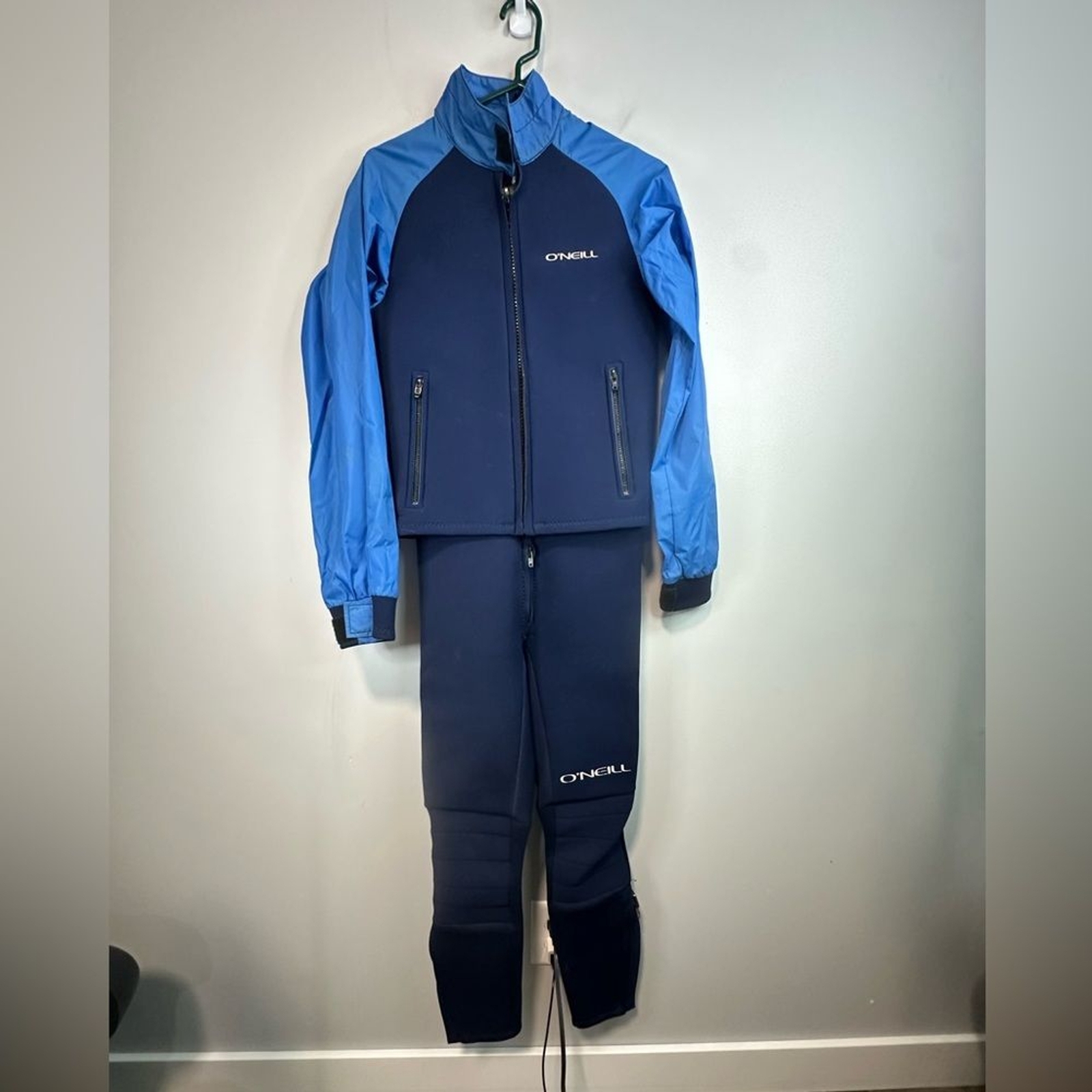 O’Neill Wetsuit Bib and Jacket Navy Blue Size Small Mens Relief Zipper ...
