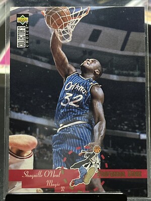 SHAQUILLE SHAQ O'NEAL MAGIC 1995-96 UD COLLECTOR'S CHOICE PROFESSOR ...