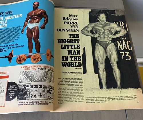 Arnold Schwarzenegger - Muscle Builder Bodybuilding Magazine - January ...
