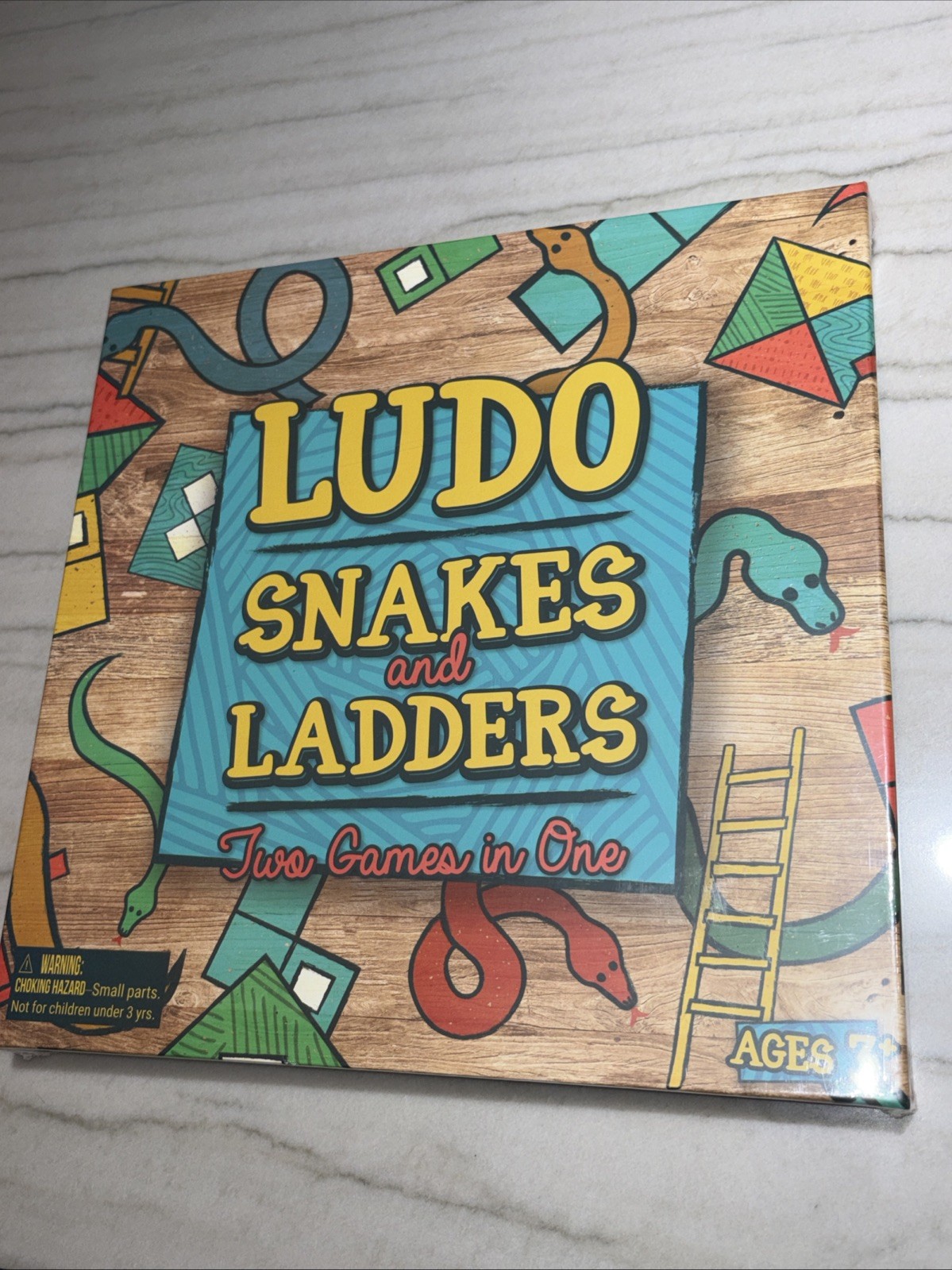Ludo Snakes & Ladders Wooden Board Game 2-pack | Compra online en eBay