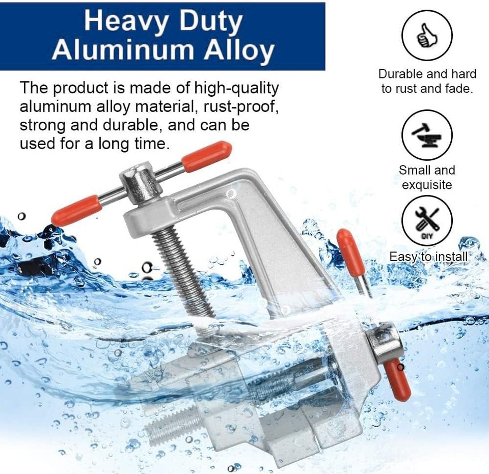 Mini Jeweler Table Clamp Small Hobby Bench Vice Work Bench Vise Clamp ...