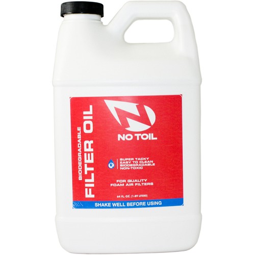 NO TOIL AIR FILTER OIL 1/2 GALLON BIODEGRADABLE MOTOCROSS MX OFF ROAD ...