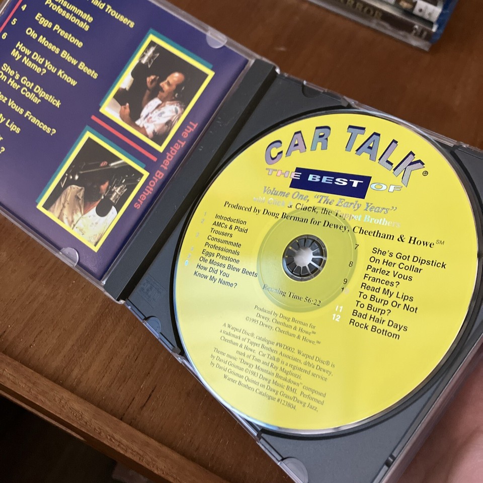 The Best Of Car Talk With Click? & Clack? The Tappet Brothers (CD 1995 ...