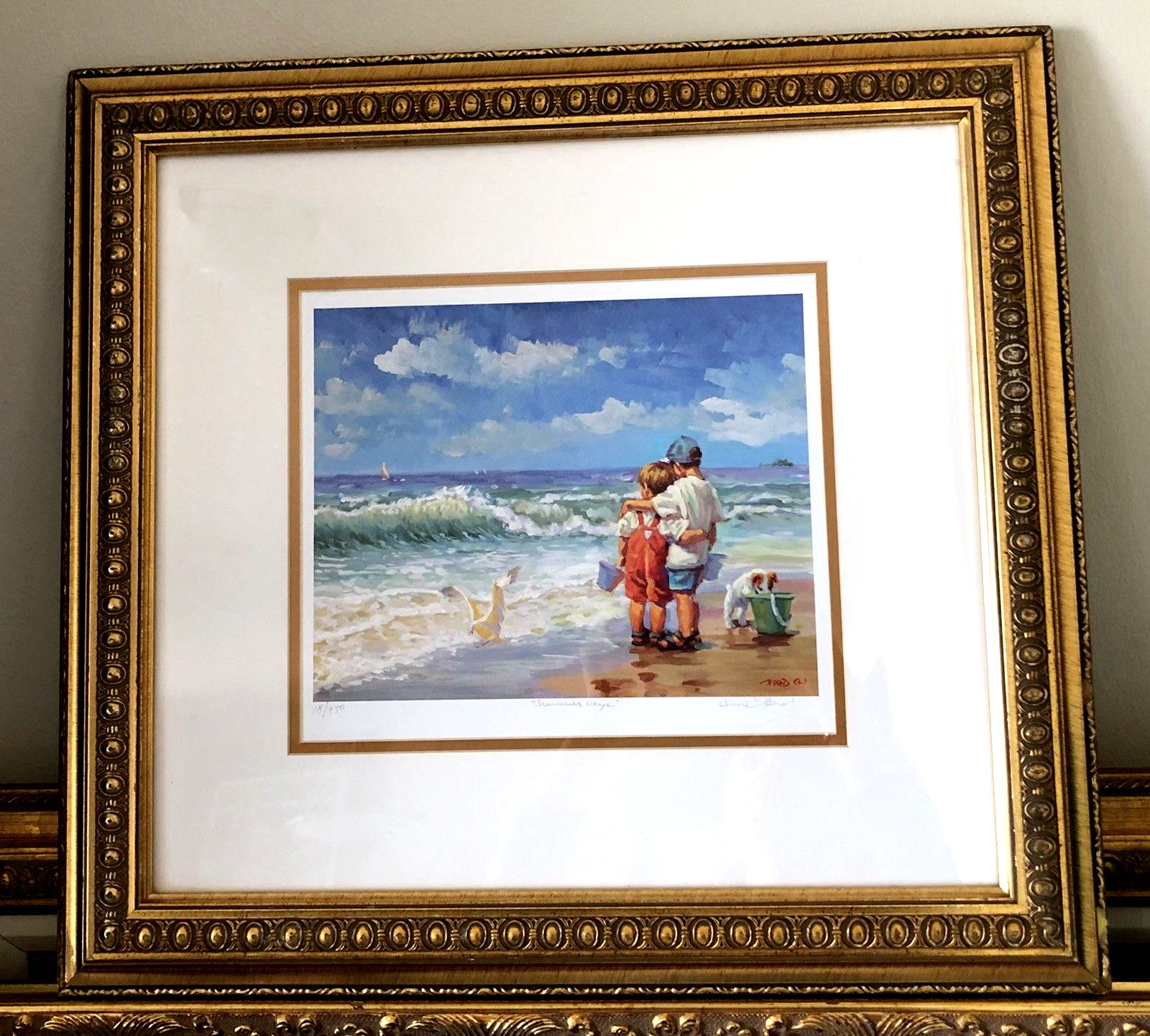 Lucelle Raad Summer Days 18/950 Limited Edition Lithograph On Paper ...