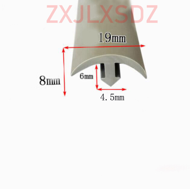 1 Meter T rubber gasket solar panel seal strip caulking strip gap ...