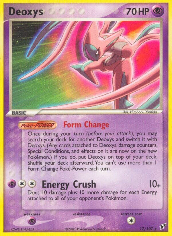 EX Deoxys set 2005 Pokémon trading card TCG NM/LP - Pick Your Card | eBay