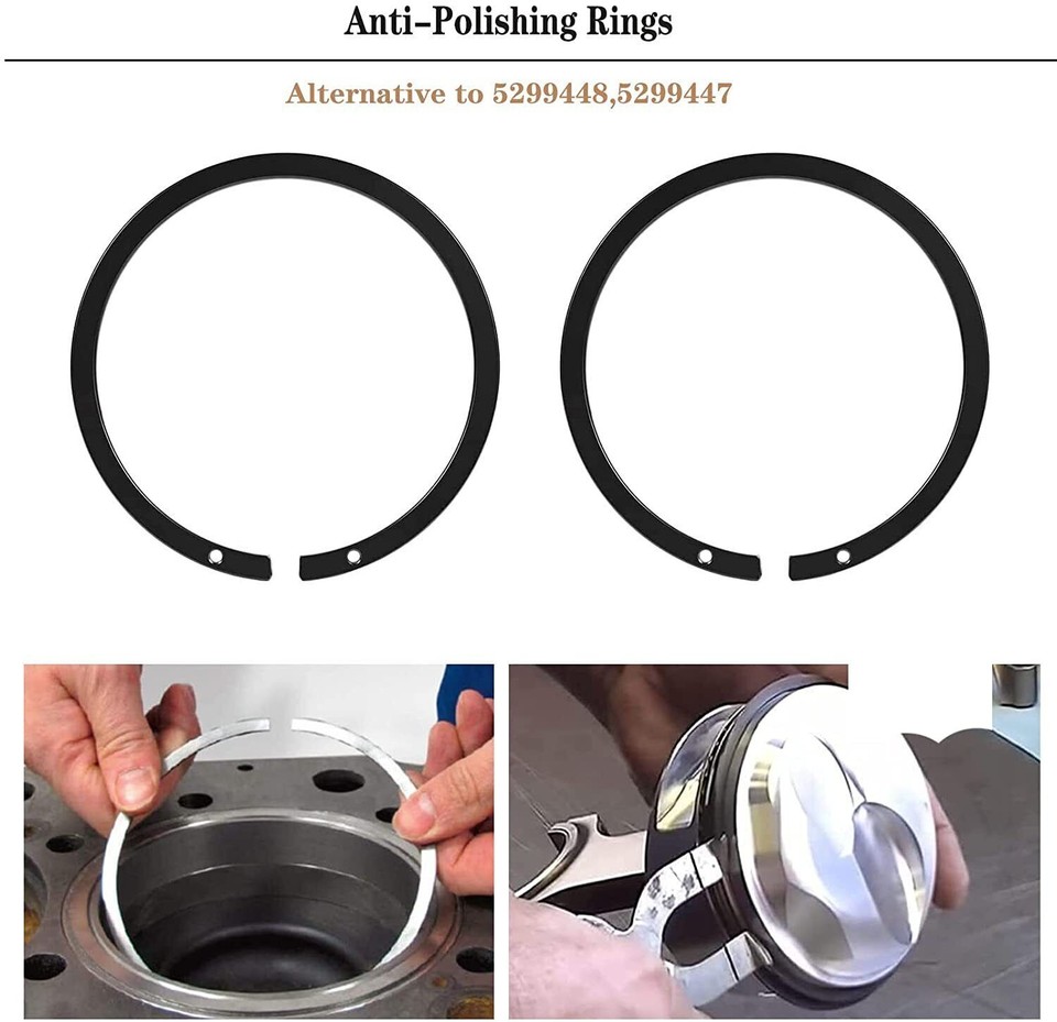 Anti-Polishing Ring 7040 Piston Ring Compressor Adapter For Cummins ISX ...
