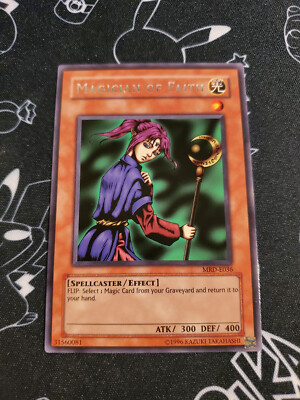 Yugioh - Magician of Faith MRD-E036 NM Unlimited Rare | eBay UK