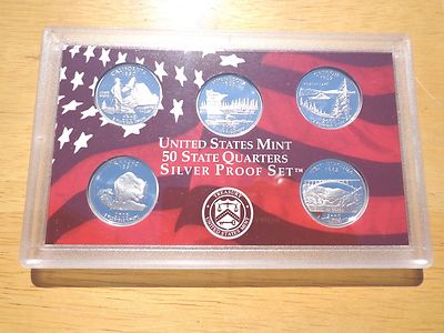2005 S SILVER Proof State Quarter Set No Box or Coa | eBay