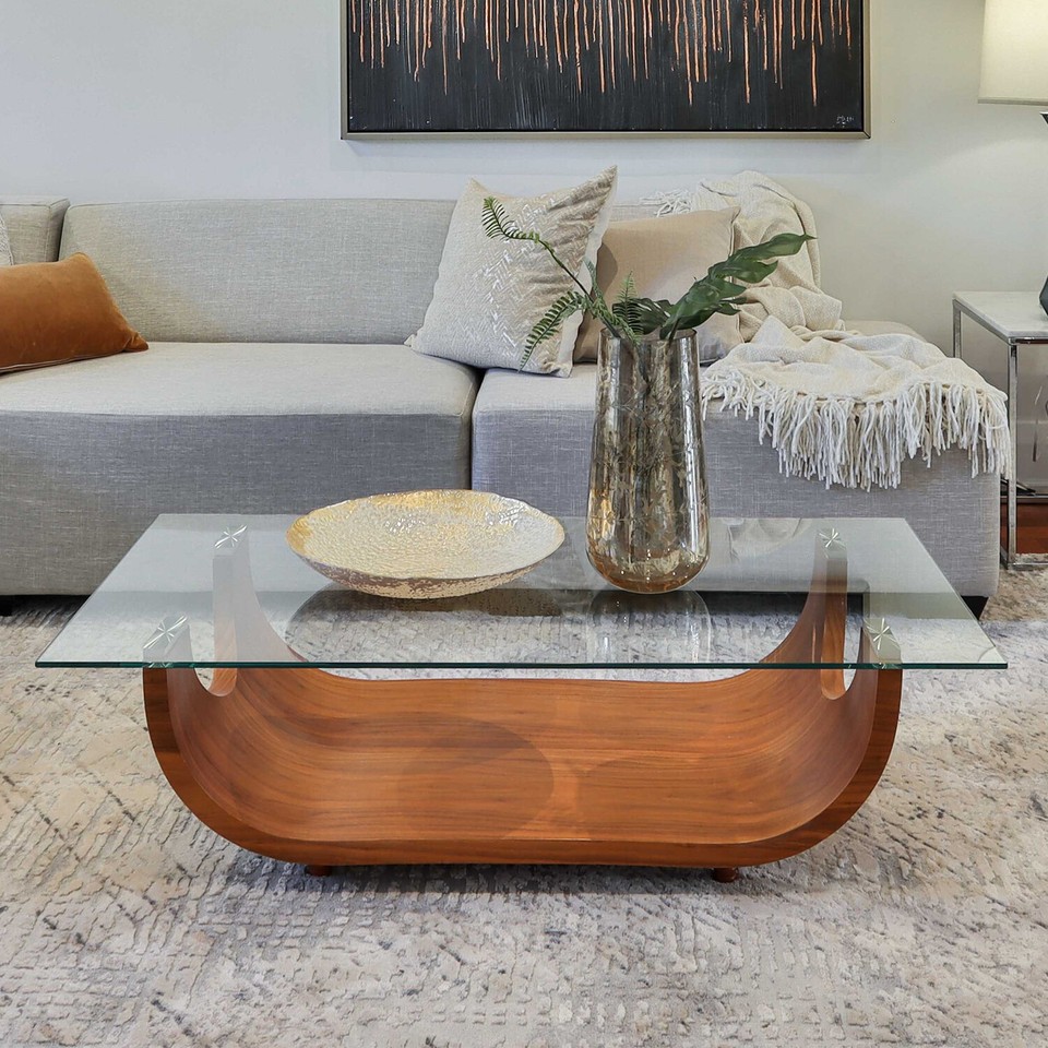 Rectangle Glass Table Top Clear Tempered 1/2" Inch Thick with Flat ...