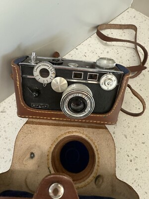Argus C3 Standard Rangefinder Film Camera-Cintar 50mm+Leather Case ...