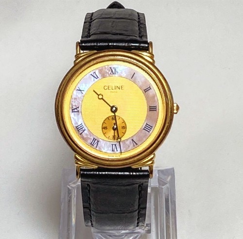 CELINE Small second 2903-3 Women Quartz Watch USED | eBay