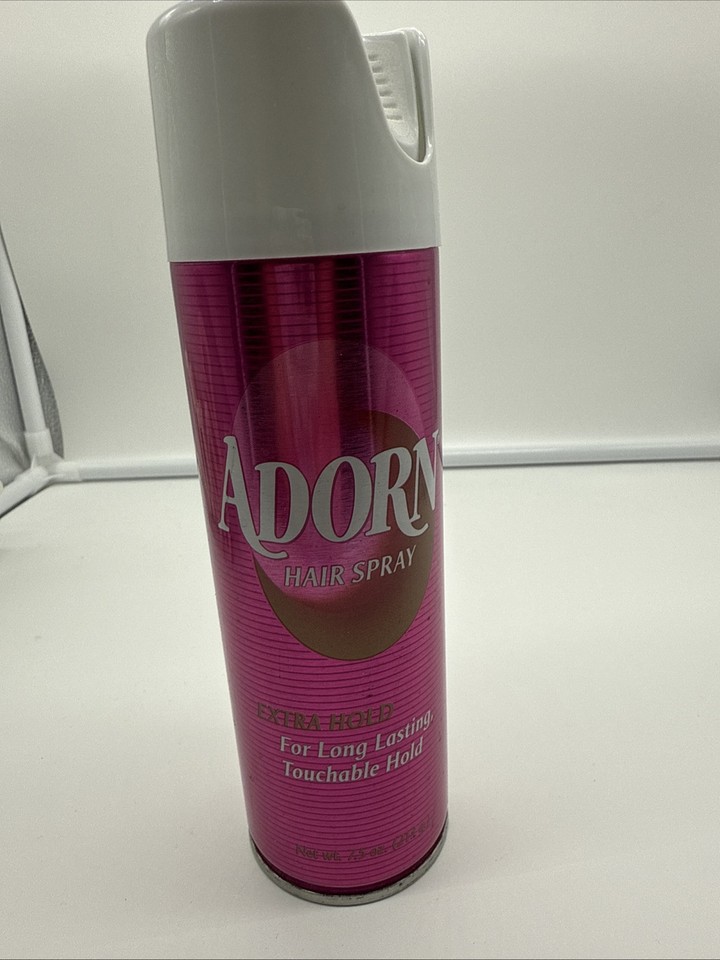 Adorn Vtg Hair Spray Extra Hold Long Lasting Touchable Hairspray 7.5 Oz ...